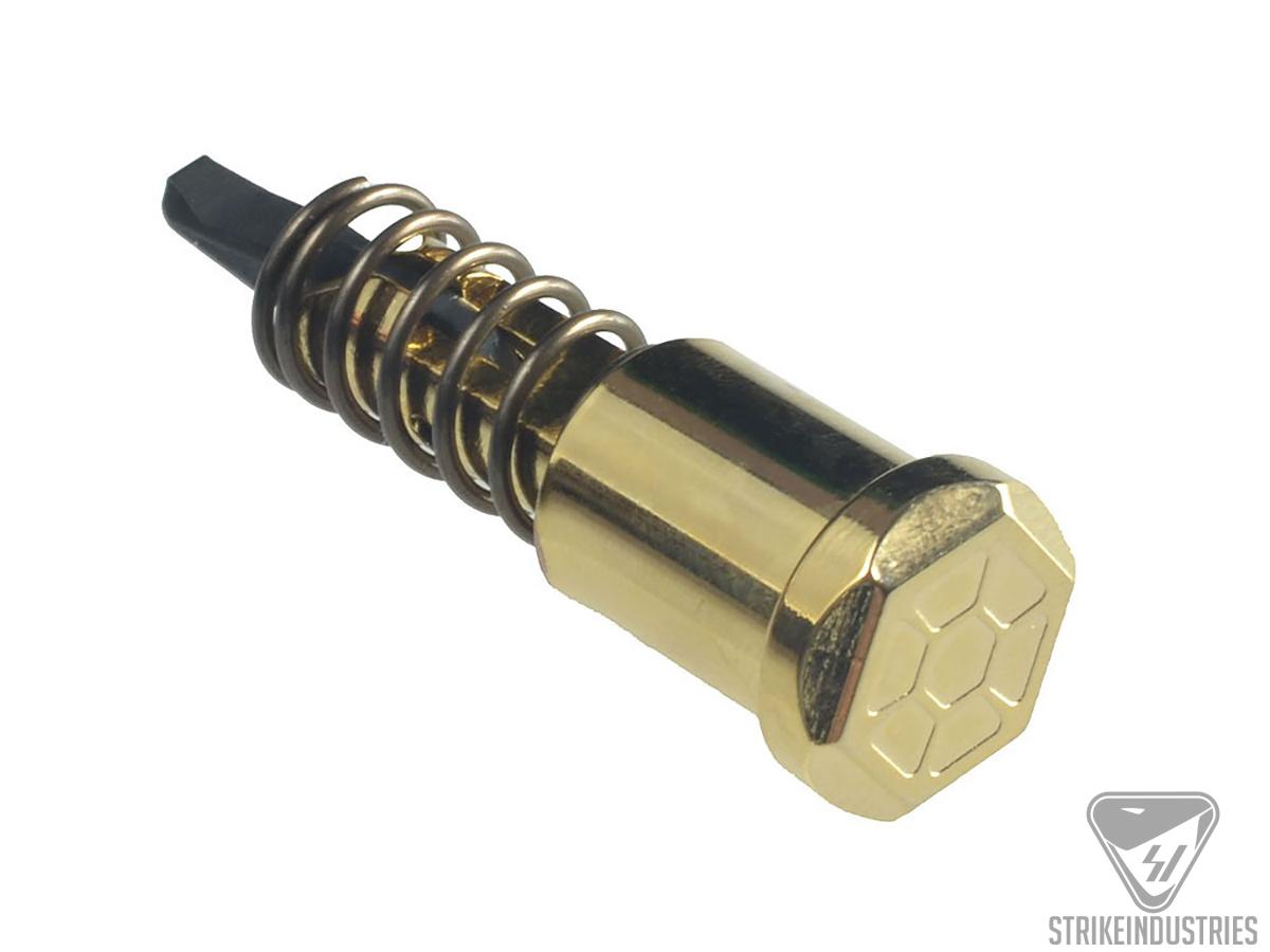 Strike Industries HEX AR Forward Assist (Color: Gold), Accessories ...