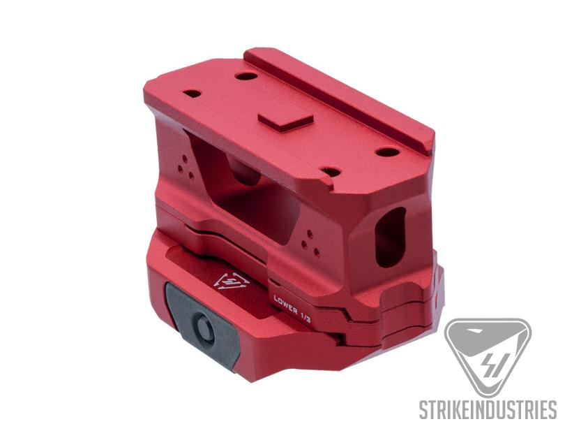 Strike Industries 3-Piece Low Profile Riser Mount for T1 Red Dot Scopes ...