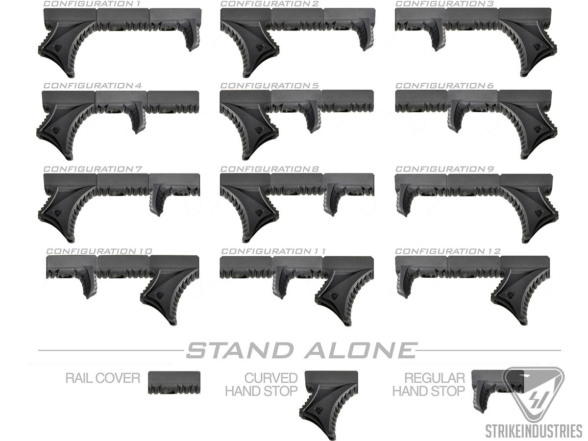Strike Industries LINK Modular Hand Stop Kit (Color: Black ...