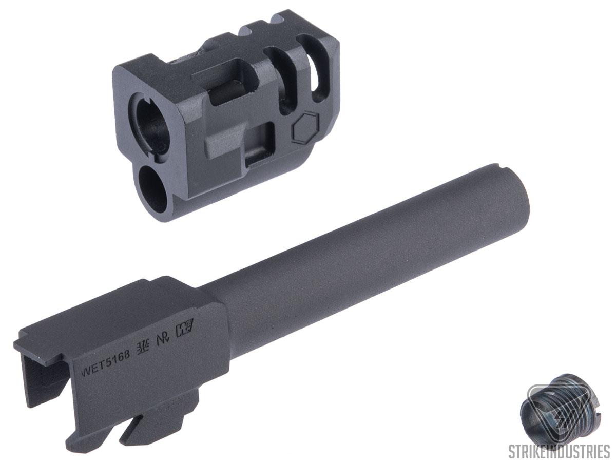 EMG Strike Industires Barrel Compensator Kit for SAI BLU Airsoft Gas ...