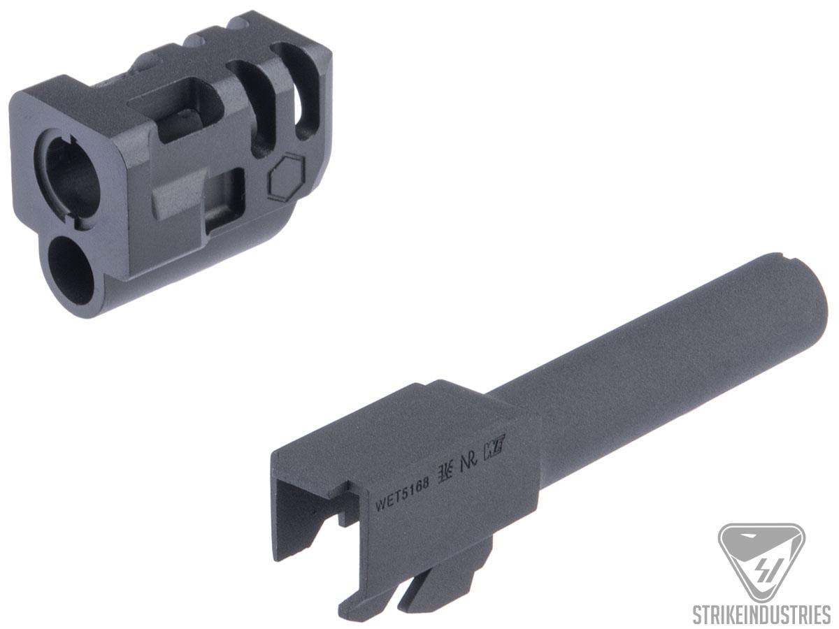 EMG Strike Industires Barrel Compensator Kit for SAI BLU Airsoft Gas ...