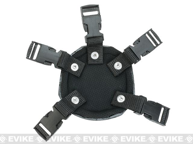 Replacement Back Plate with Straps for RLUX Custom Face Masks, Tactical ...