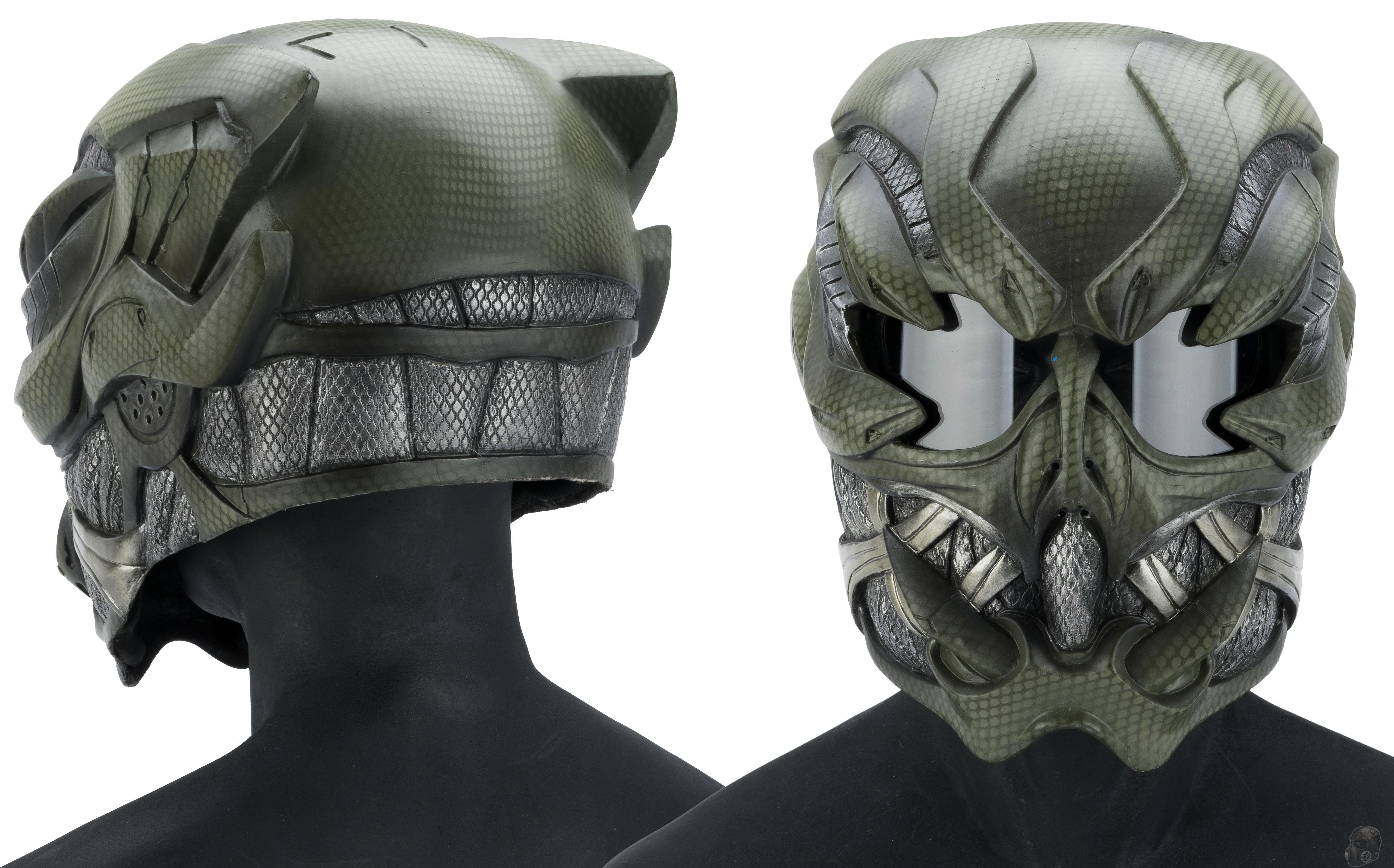 Evike.com R-Custom Fiberglass "Crysis Gunner" Half Face Mask (Color: OD ...