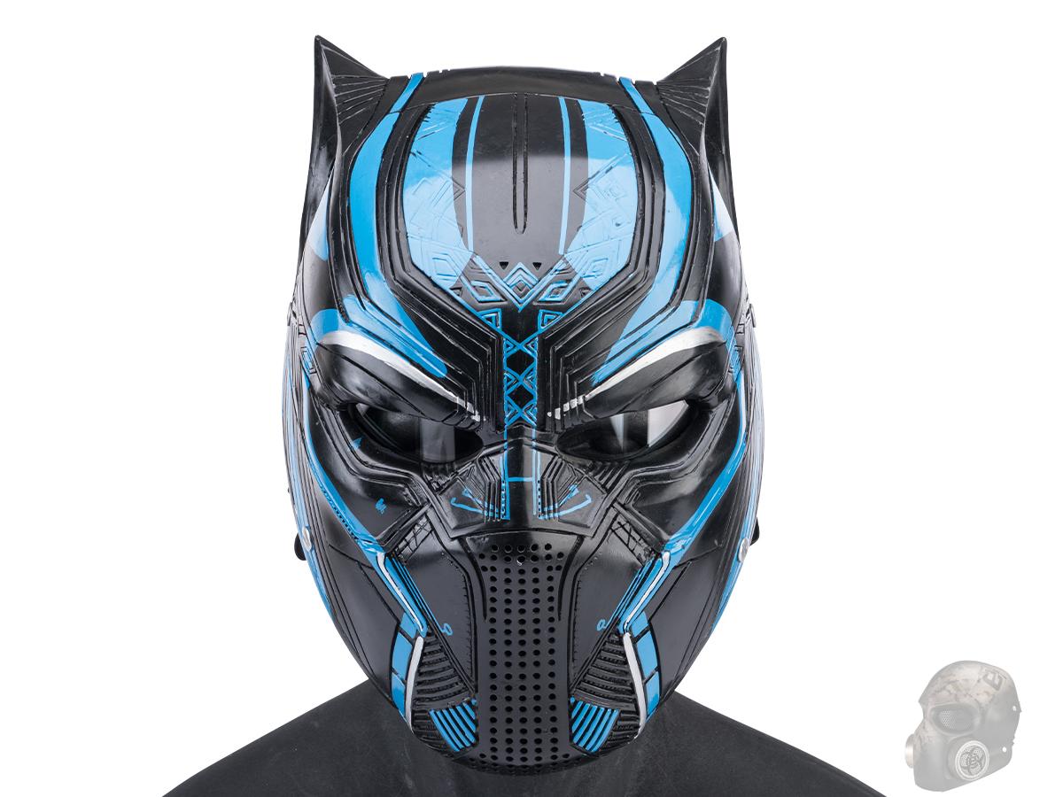 Evike.com RLUX Fiberglass "Cyber Panther" Full Face Mask (Color: Violet ...