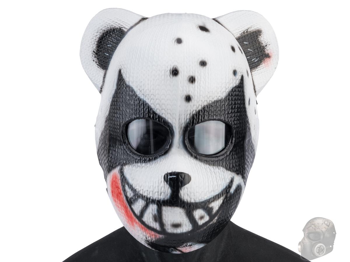 Evike.com RLUX Fiberglass "Killer Panda" Full Face Mask (Color: White ...