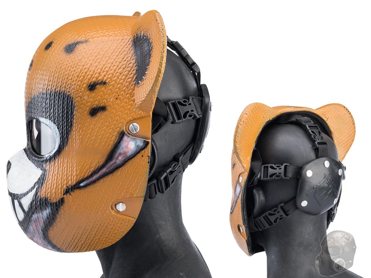 Evike.com RLUX Fiberglass "Killer Panda" Full Face Mask (Color: Desert ...