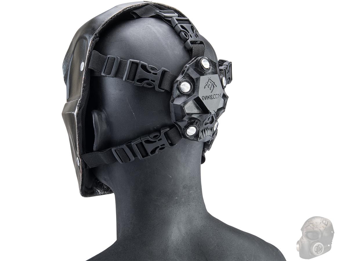 Evike.com R-Custom Fiberglass "Crossbone" Full Face Mask (Type: Clear ...