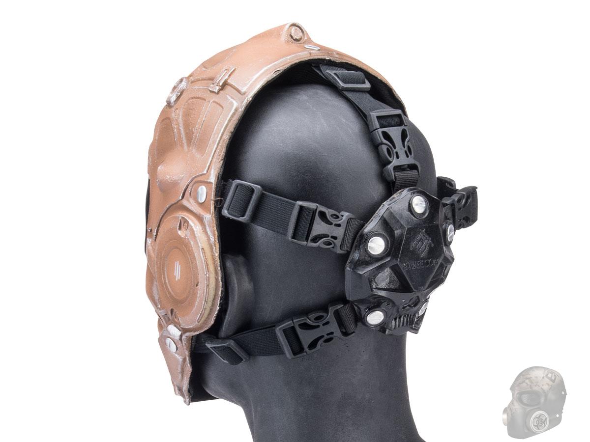 Evike.com R-Custom Fiberglass "Cyberskull" Full Face Mask (Color ...