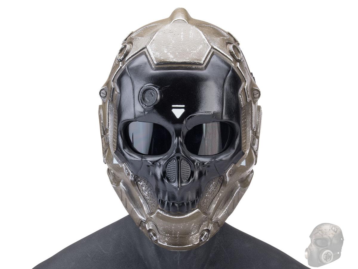 Evike.com R-Custom Fiberglass "Cyberskull" Full Face Mask (Color: OD ...