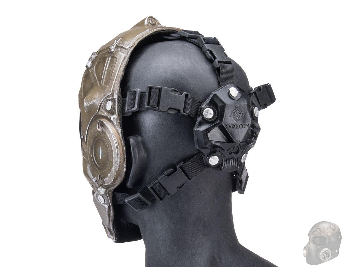Evike.com R-Custom Fiberglass "Cyberskull" Full Face Mask (Color: OD ...
