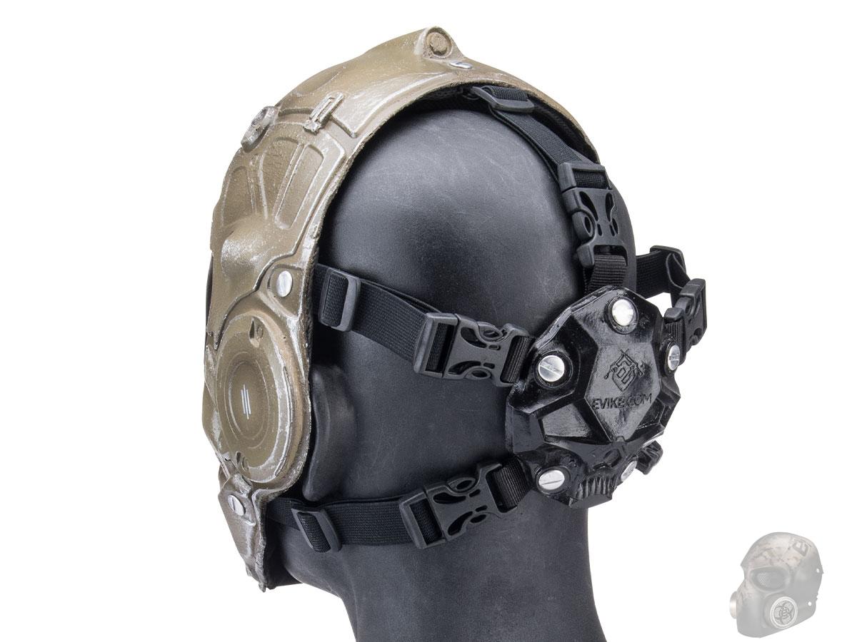 Evike.com R-Custom Fiberglass "Cyberskull" Full Face Mask (Color: OD ...