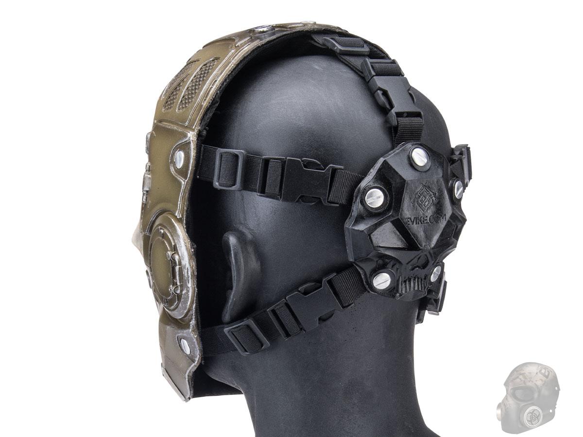 Evike.com R-Custom Fiberglass "Cyberskull 2" Full Face Mask (Color: OD ...