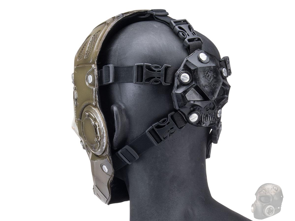 Evike.com R-Custom Fiberglass "Cyberskull 2" Full Face Mask (Color: OD ...