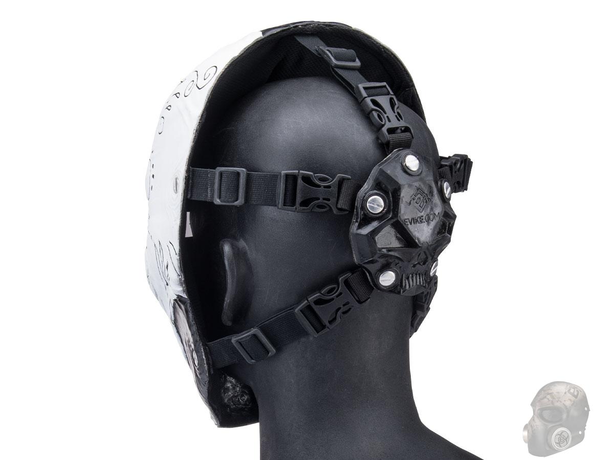 Evike.com R-Custom Fiberglass "Hellspawn" Full Face Mask (Color: Dia De ...