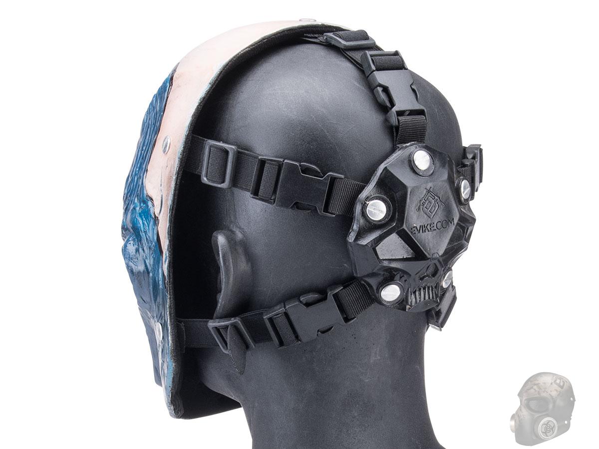 Evike.com R-Custom Fiberglass "Hell Clown" Full Face Mask (Color: Blue ...