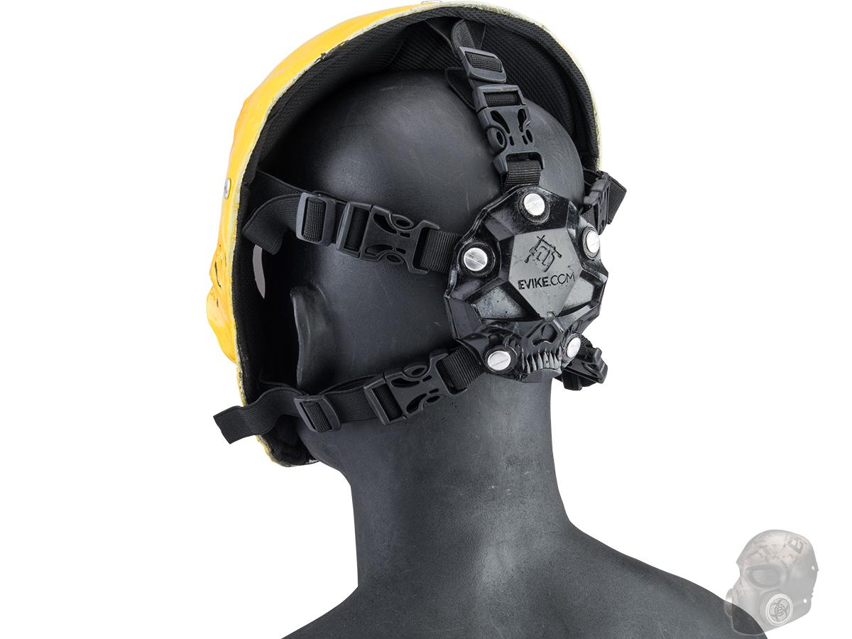 Evike.com R-Custom Fiberglass "Hell Clown" Full Face Mask (Color ...