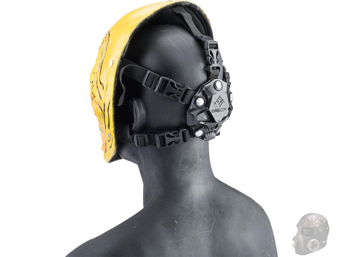 Evike.com R-Custom Fiberglass "Hell Clown" Full Face Mask (Color ...