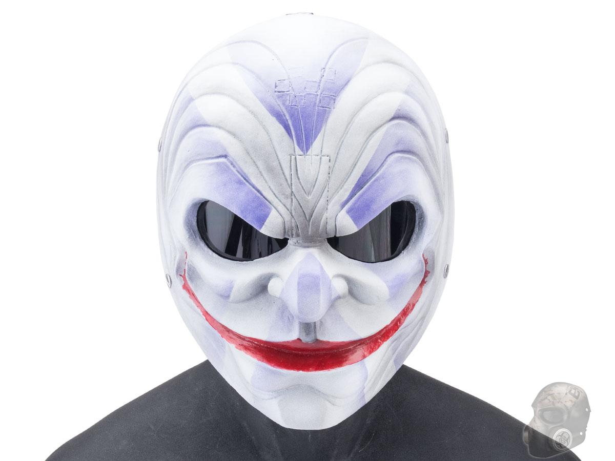 Evike.com R-Custom Fiberglass "Clown" Full Face Mask (Color: Bozo ...