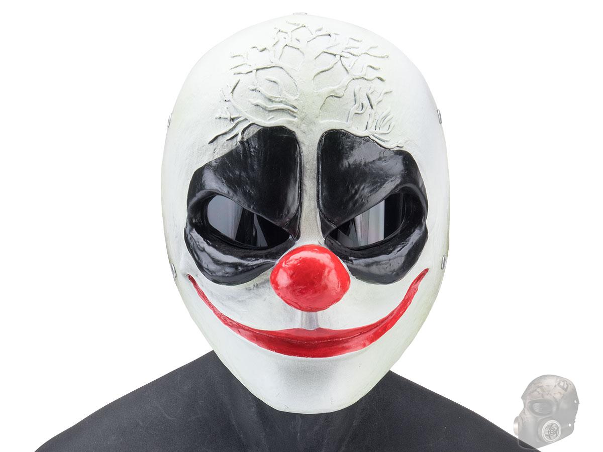 Evike.com R-Custom Fiberglass "Clown" Full Face Mask (Color: Crusty ...