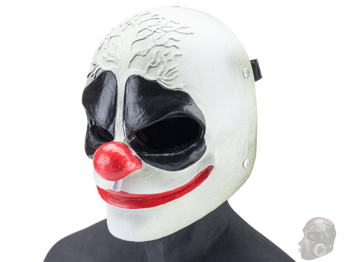 Evike.com R-Custom Fiberglass "Clown" Full Face Mask (Color: Crusty ...