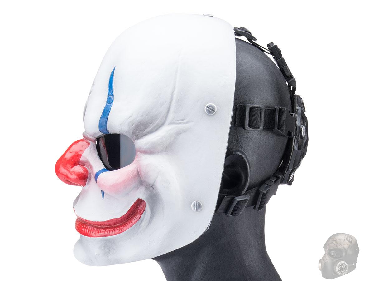 Evike.com R-Custom Fiberglass "Clown" Full Face Mask (Color: Penny ...