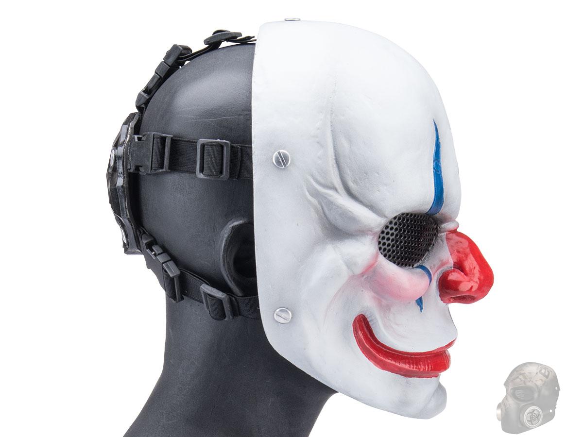 Evike.com R-Custom Fiberglass "Clown" Full Face Mask (Color: Penny ...