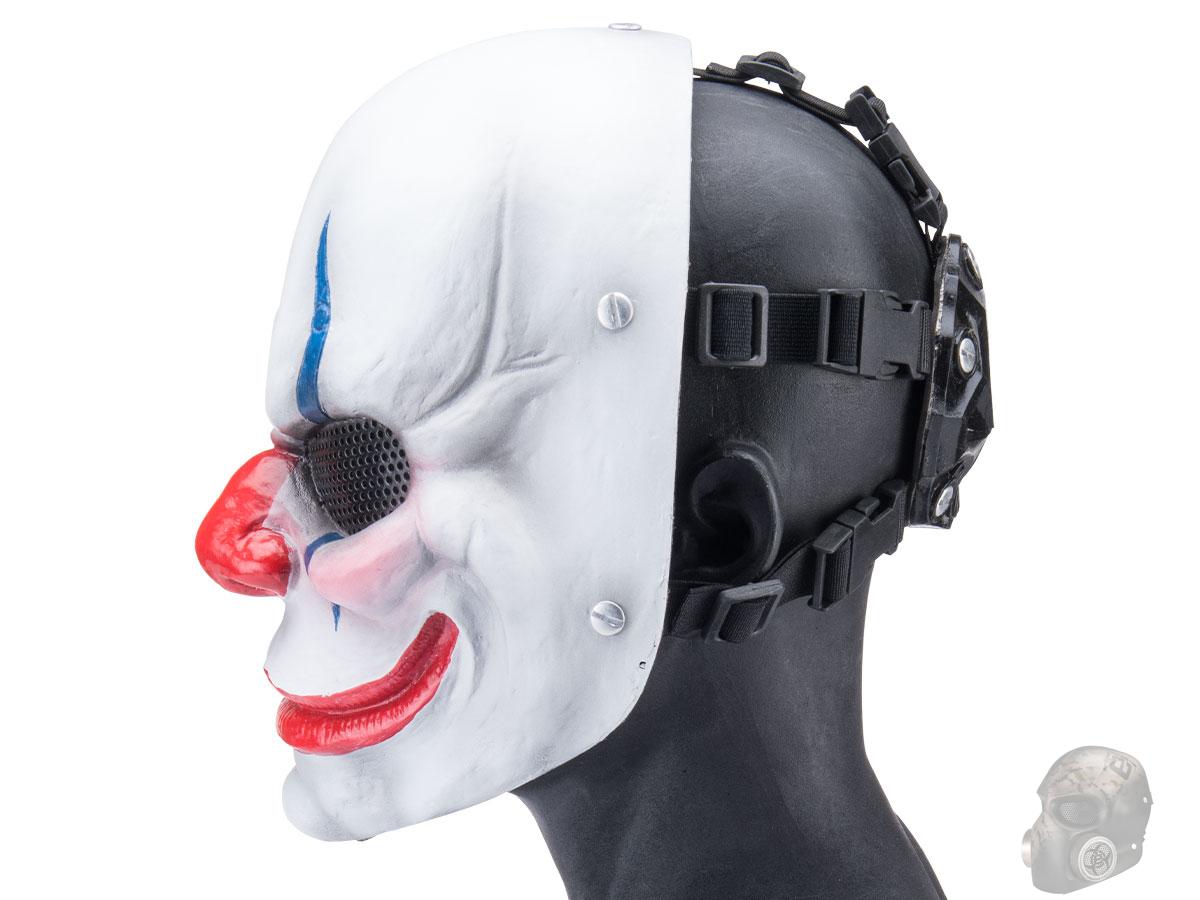 Evike.com R-Custom Fiberglass "Clown" Full Face Mask (Color: Penny ...