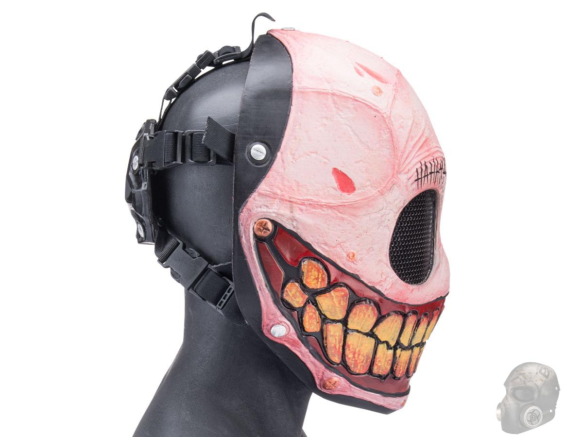 Evike.com R-Custom Fiberglass "Smiley" Full Face Mask (Color: Joker ...