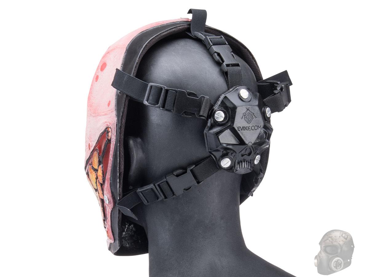 Evike.com R-Custom Fiberglass "Smiley" Full Face Mask (Color: Joker ...