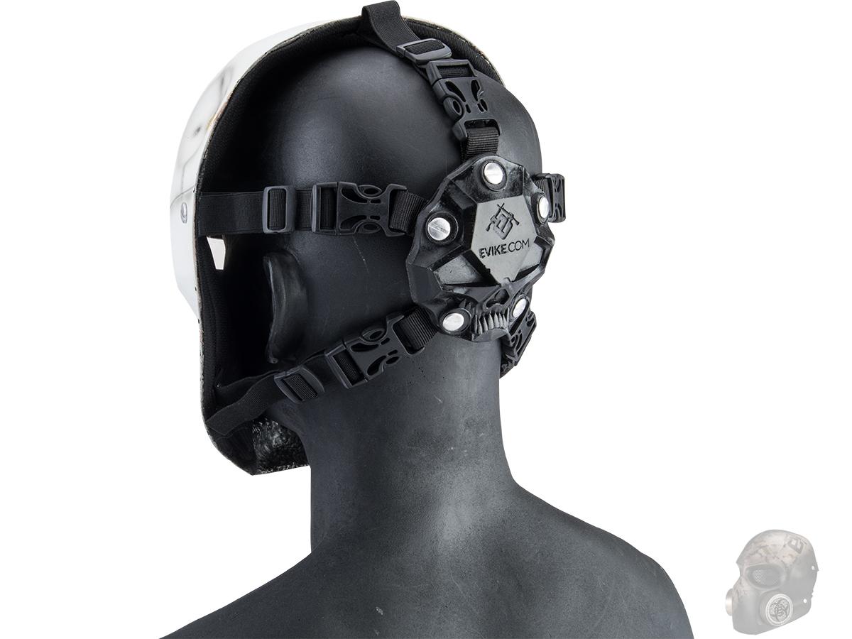 Evike.com R-Custom Fiberglass "Fox" Full Face Mask with Smoked Lenses ...