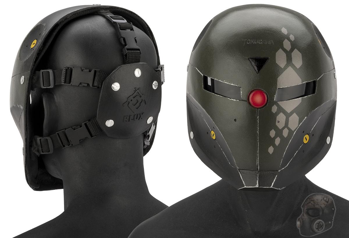 Evike.com R-Custom Fiberglass "Fox" Full Face Mask with Smoked Lenses ...