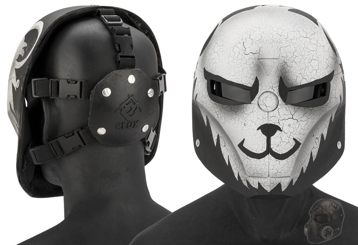 Evike.com R-Custom Fiberglass "Fox" Full Face Mask with Smoked Lenses ...