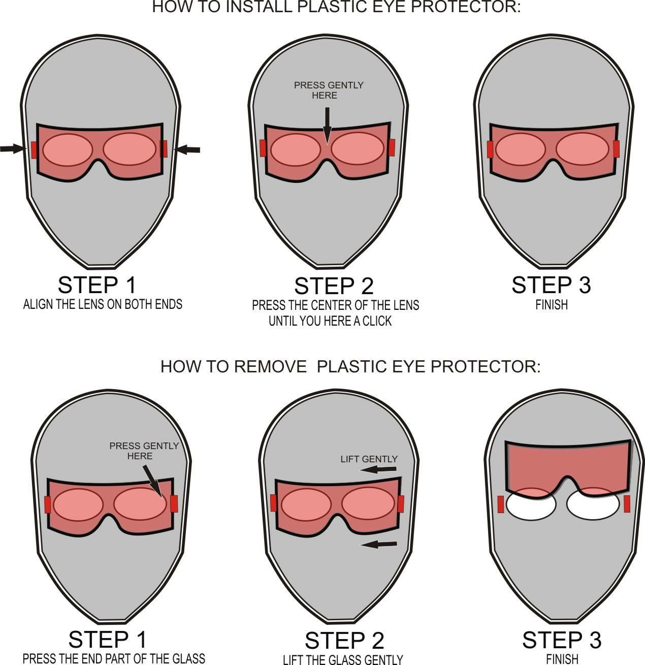 Evike.com R-Custom Fiberglass "Crysis Gunner" Half Face Mask (Color ...