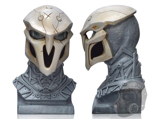 Evike.com R-Custom Reaper Fiberglass Mask w/ Wire Mesh (Color: White ...