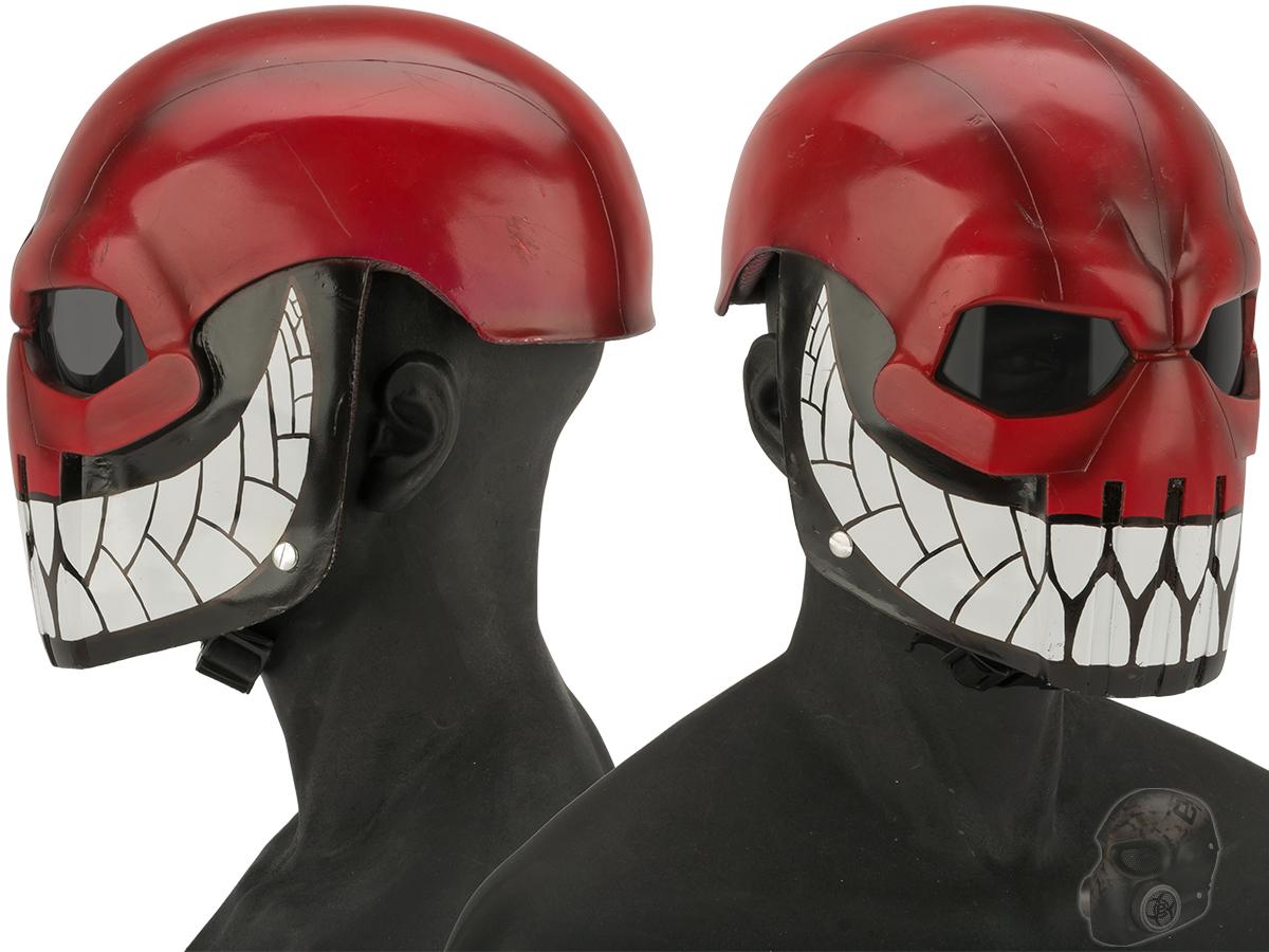 Evike.com R-Custom Fiberglass "Task Master" Full Face Mask (Color: Grin ...