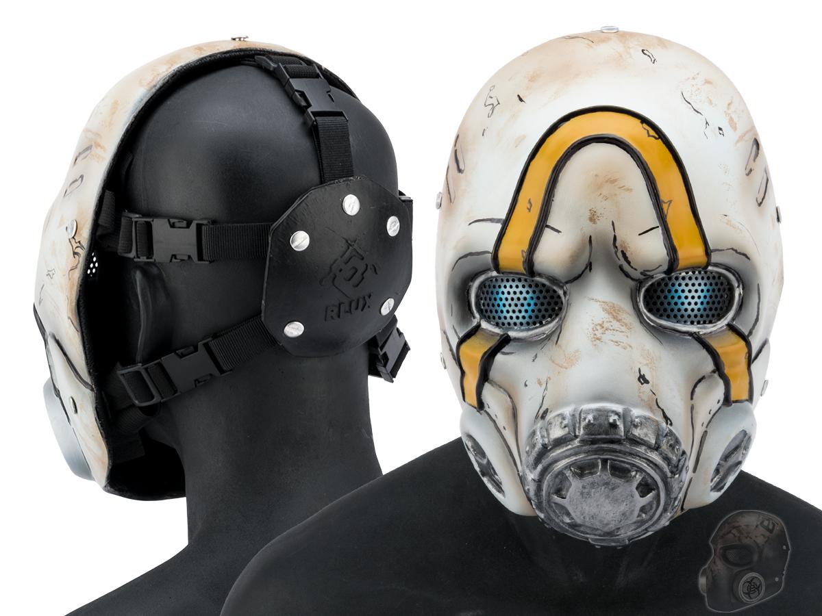 Evike.com R-Custom Fiberglass "Bandit" Full Face Mask (Type: Mesh Lens ...