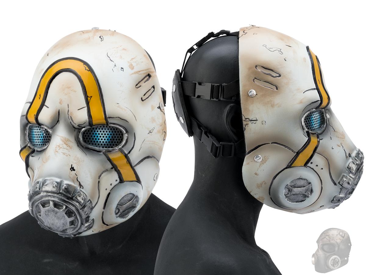 Evike.com R-Custom Fiberglass "Bandit" Full Face Mask (Type: Mesh Lens ...