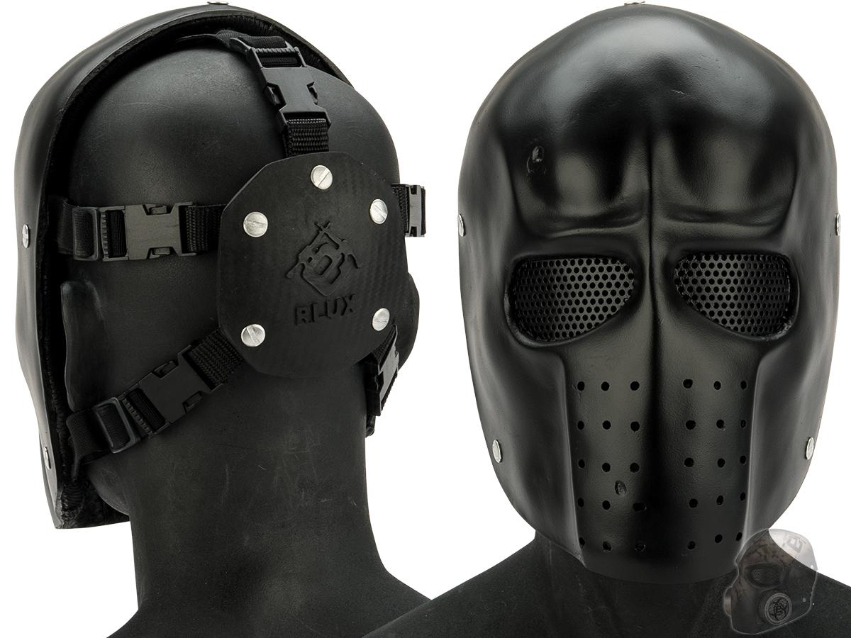 Evike.com R-Custom Fiberglass "Army" Full Face Mask (Color: Matte Black ...