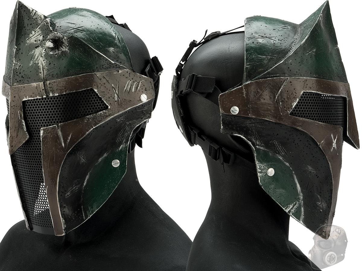 Evike.com R-Custom Fiberglass "Bounty Hunter Spartan" Full Face Mask ...