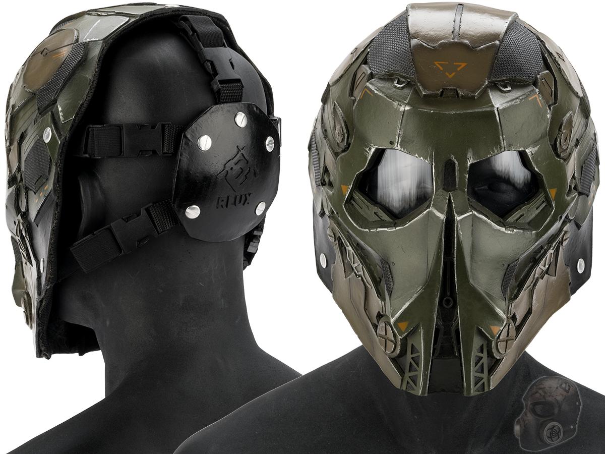 Evike.com R-Custom Fiberglass "Stalker" Full Face Mask (Color: OD Green ...