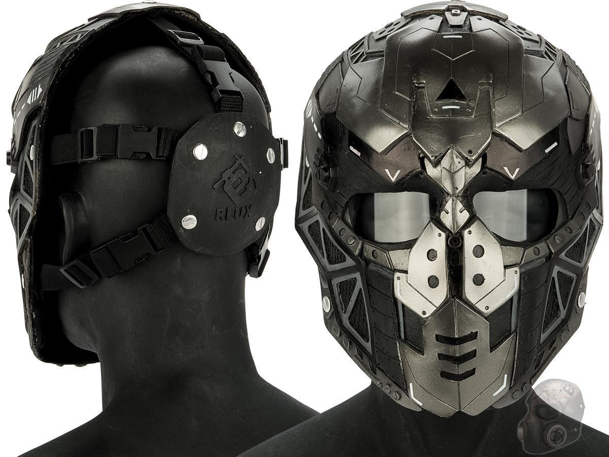 Evike.com R-Custom Fiberglass "Raptor" Full Face Mask (Color: Silver ...