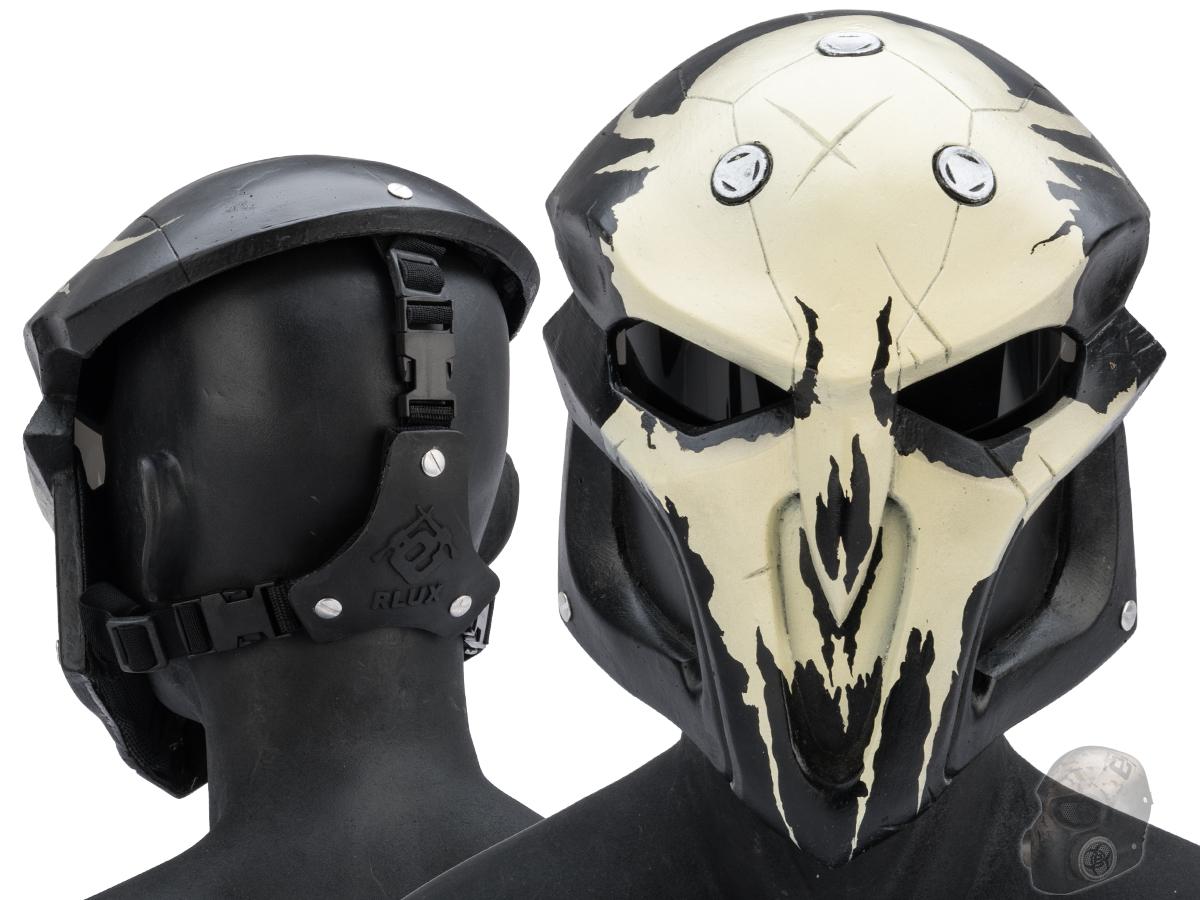 Evike.com R-Custom Fiberglass "Reaper" Full Face Mask (Color: Bone ...