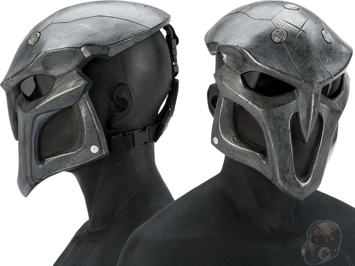 Evike.com R-Custom Fiberglass "Reaper" Full Face Mask (Color: Black ...