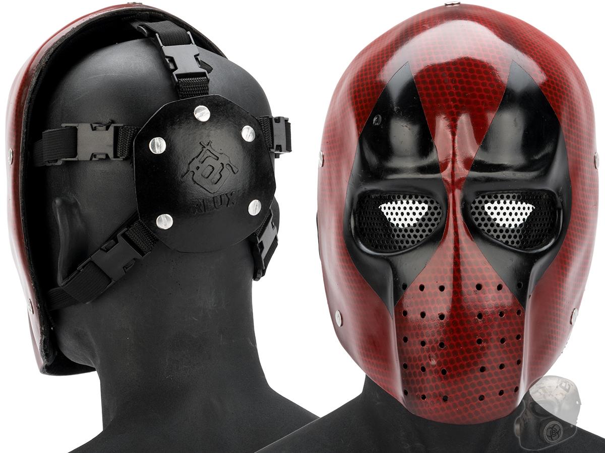 Evike.com R-Custom Fiberglass "Snarky Mercenary" Full Face Mask (Color ...