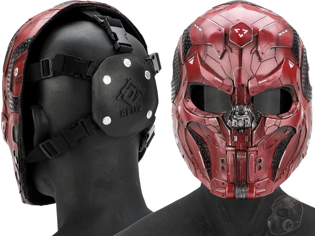 Evike.com R-Custom Fiberglass "CARVR" Full Face Mask (Color: Red ...
