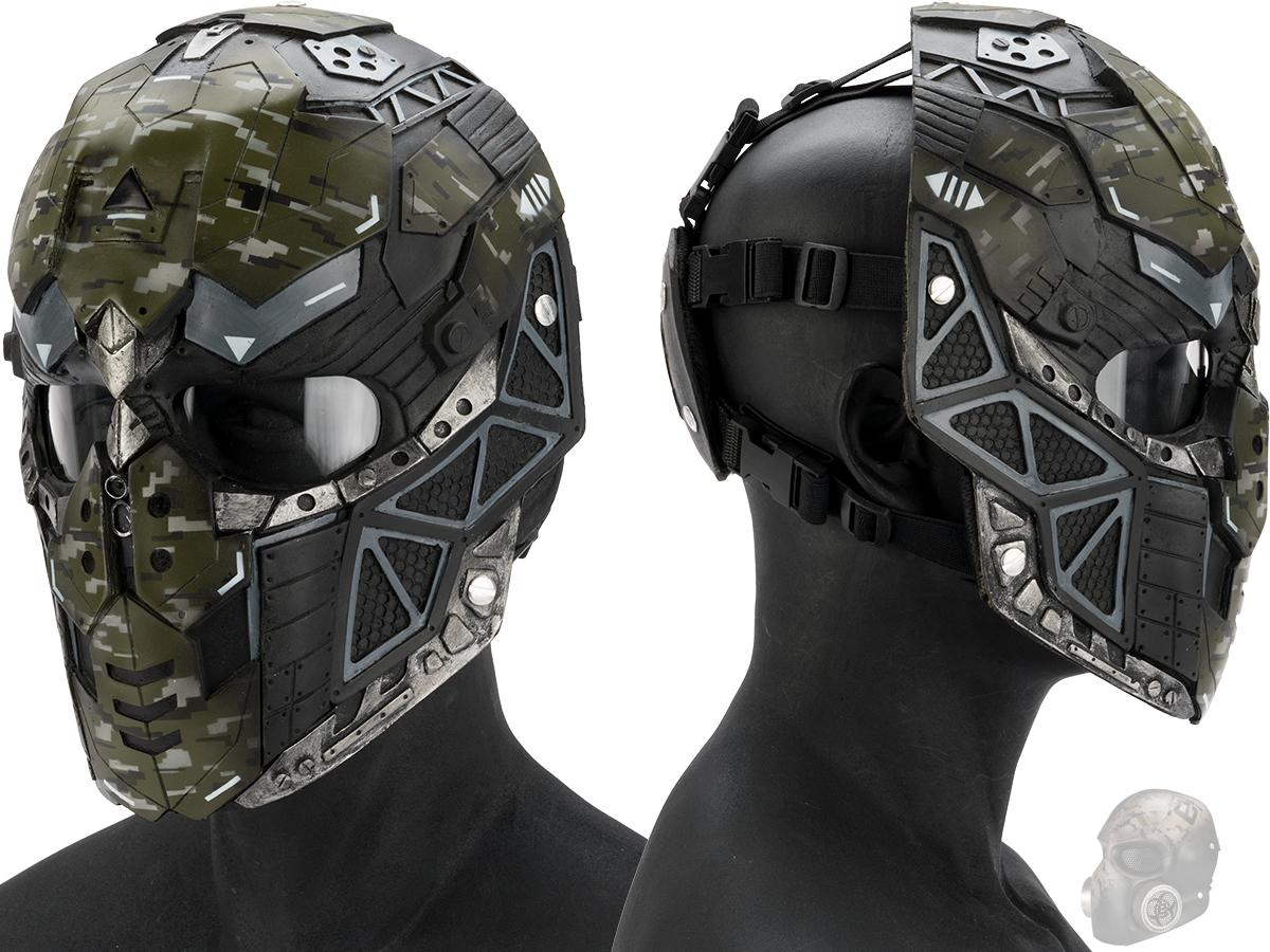 Evike.com R-Custom Fiberglass "Raptor" Full Face Mask (Color: OD Camo ...