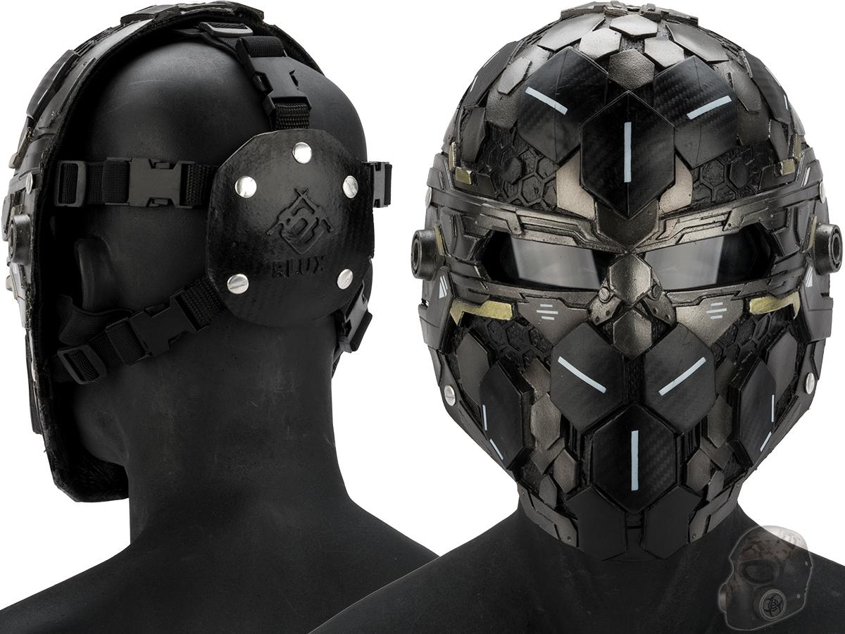 Evike.com R-Custom Fiberglass "Cypher" Full Face Mask (Color: Black ...