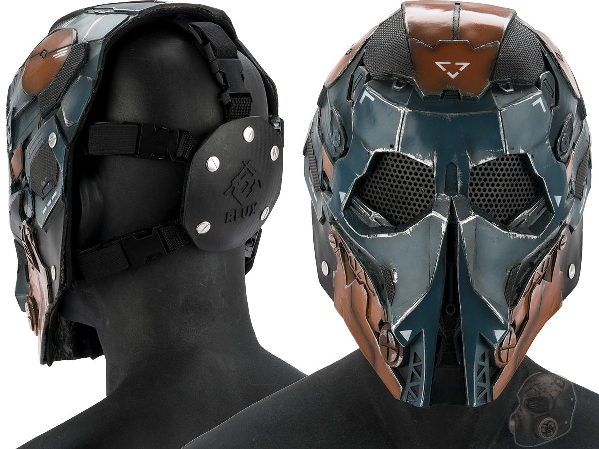 Evike.com R-Custom Fiberglass "Stalker" Full Face Mask (Color: Blue ...