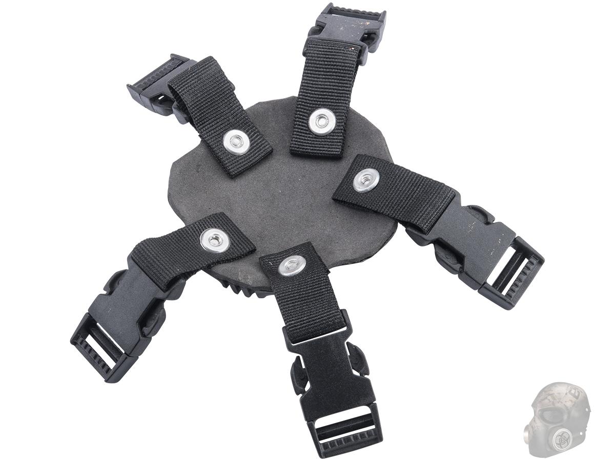 Evike.com Replacement Skull Back Plate w/ Straps for R-Custom Full Face ...