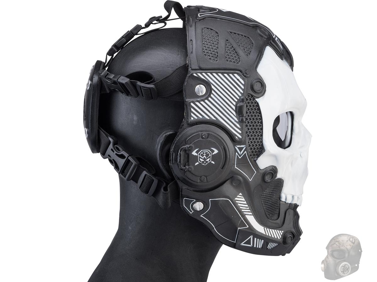 Evike.com R-Custom Fiberglass "Cyberskull 2" Full Face Mask (Color ...